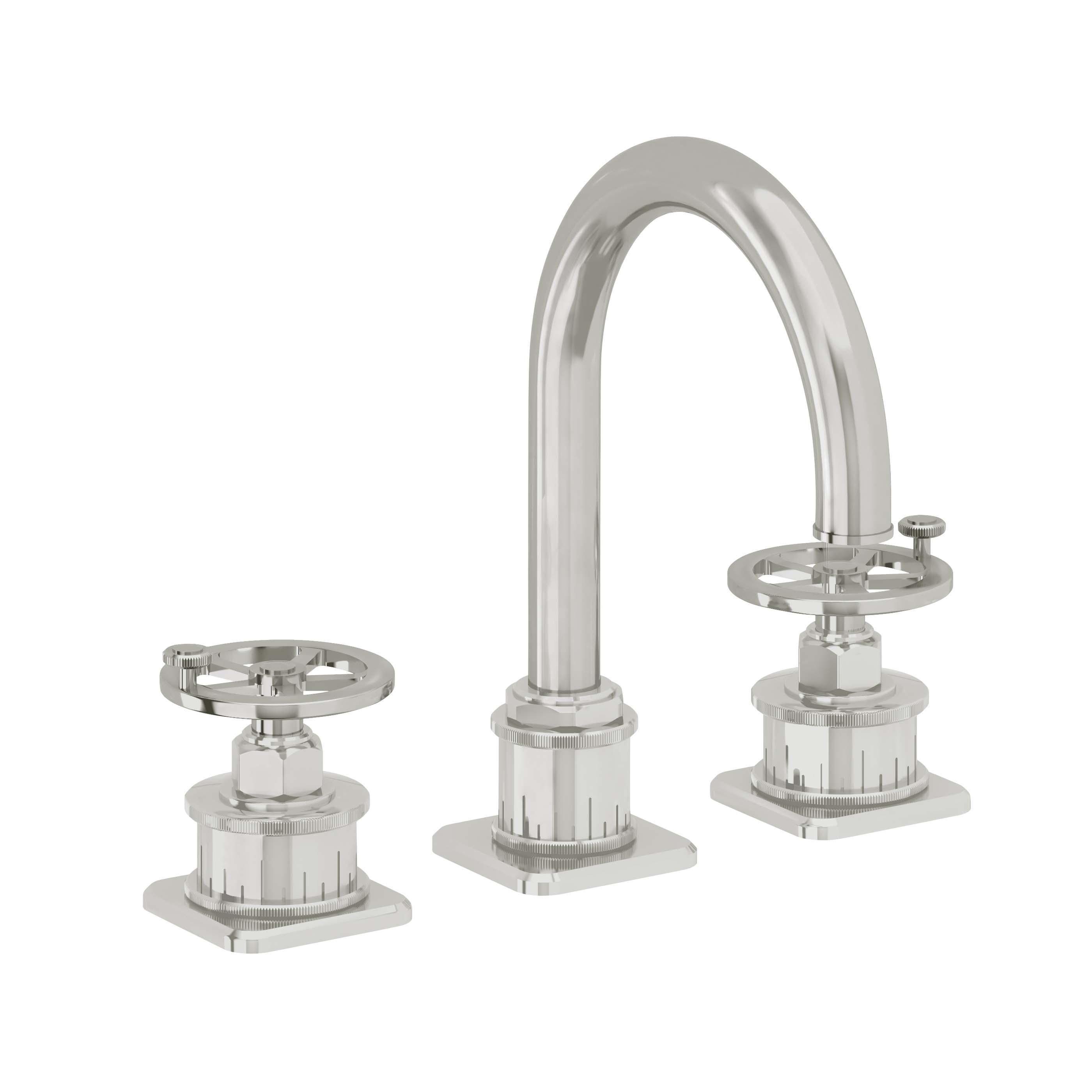 Widespread High Spout - Wheel Handle - 8602W - California Faucets
