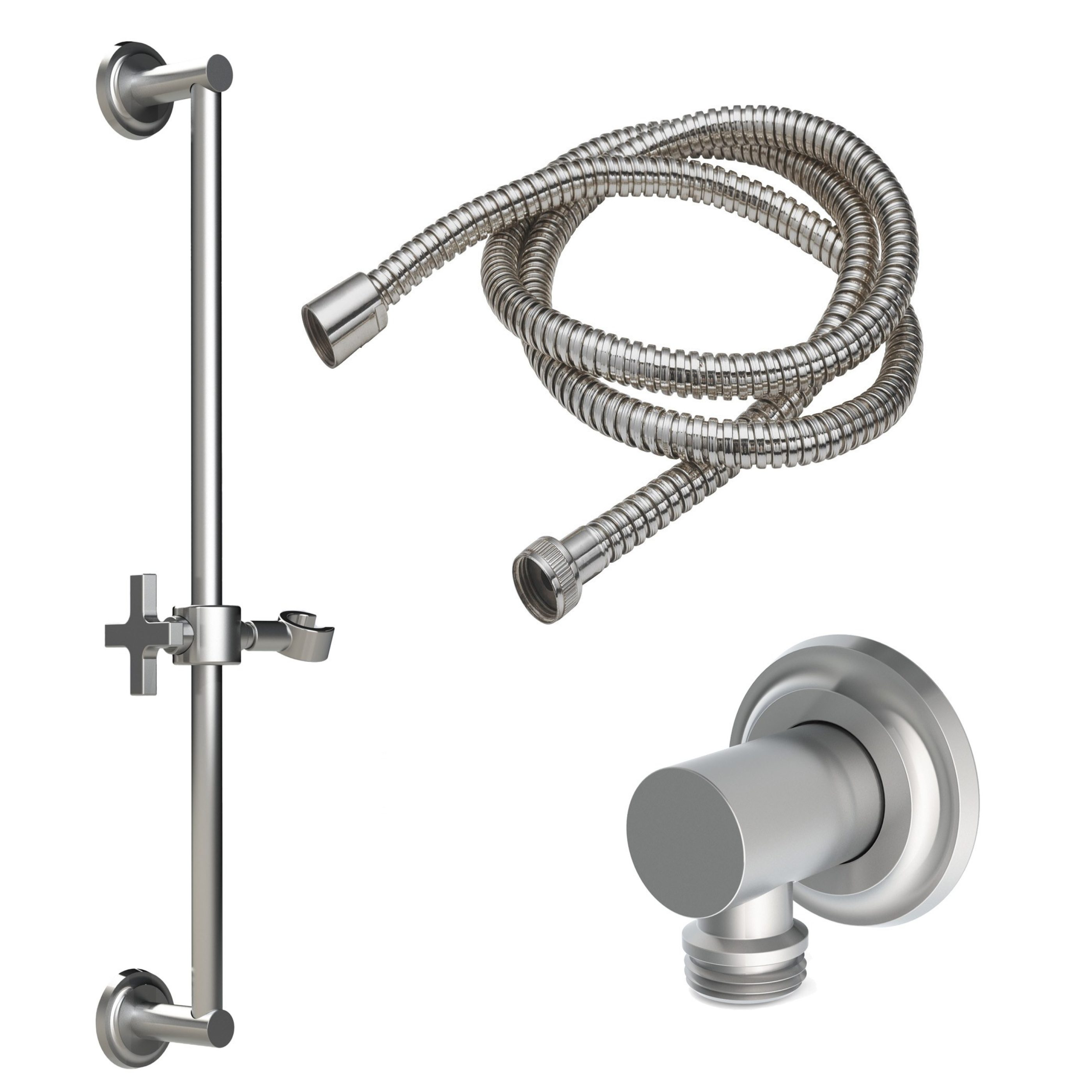 Slide Bar Handshower Kit - Cross Handle - 9127-45X - California Faucets