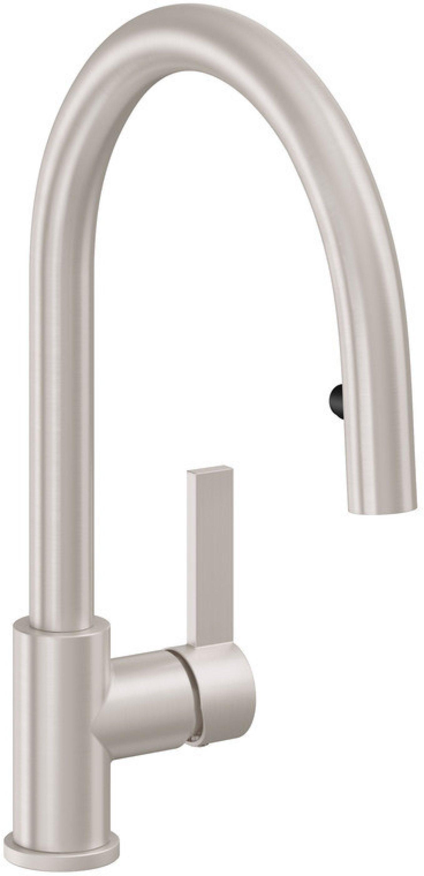 Pull-Down Kitchen Faucet with Concealed Button Sprayer - Blade Handle ...