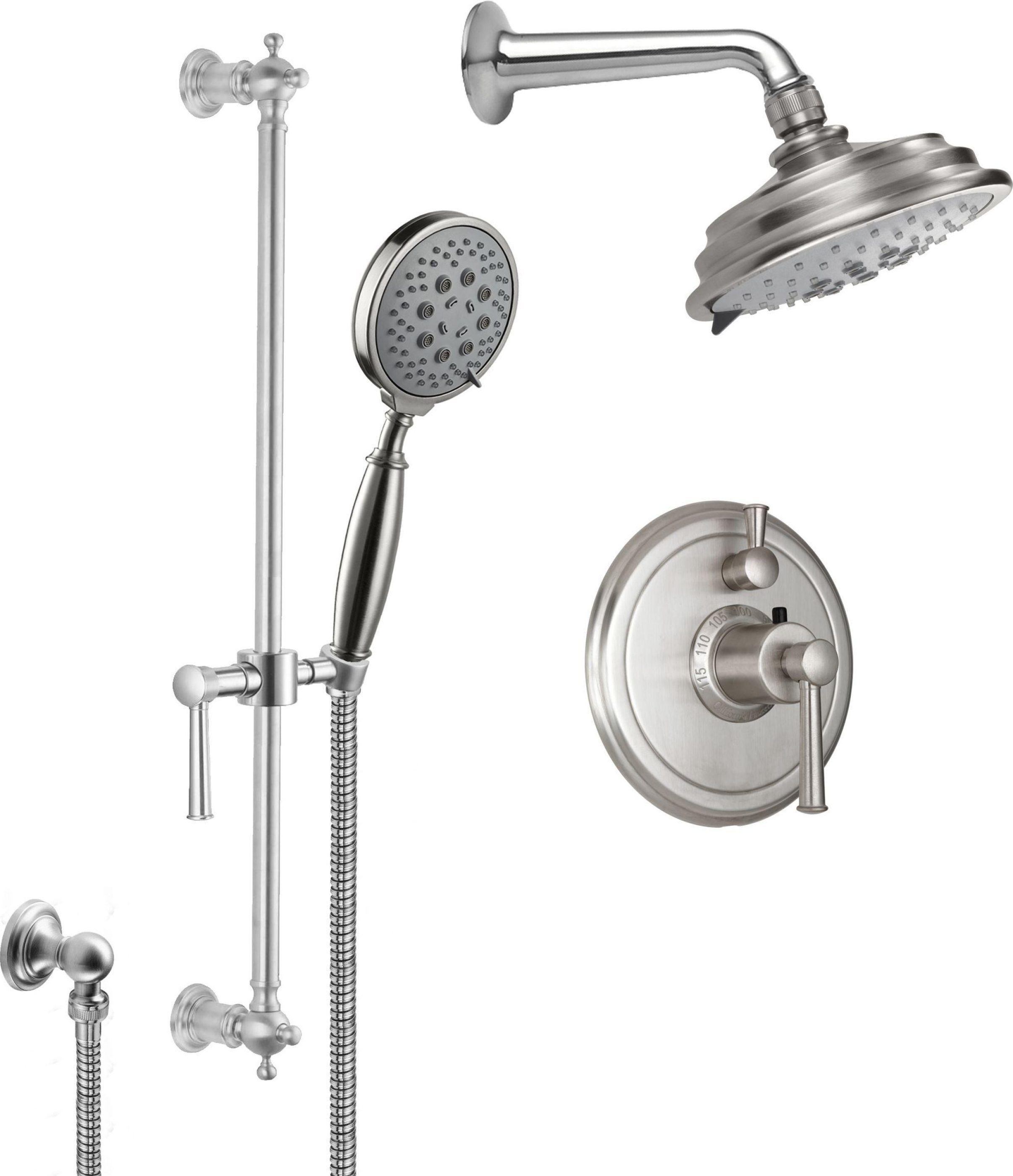 Styletherm 1/2" Thermostatic Shower System - KT03-48.FR - California ...