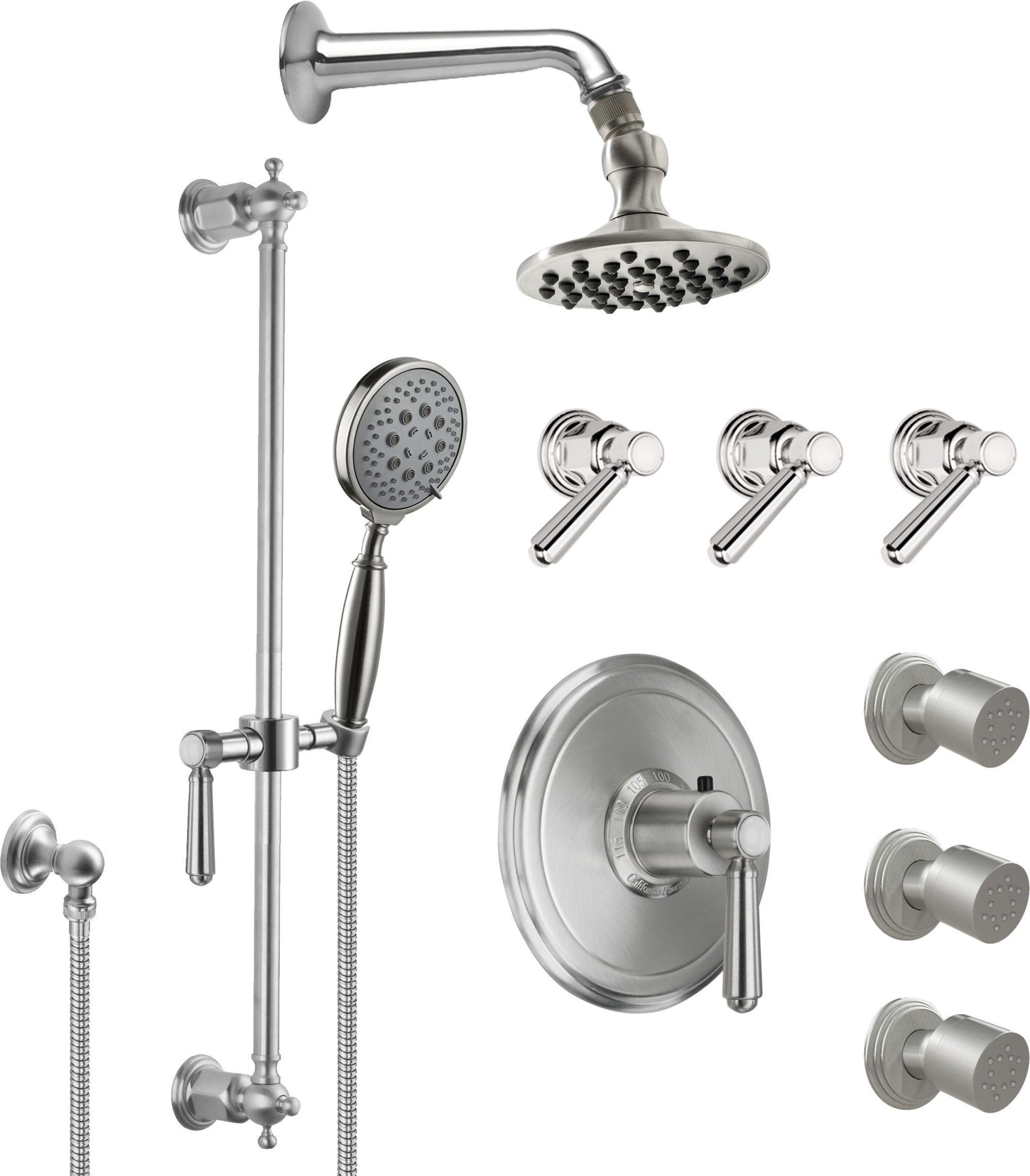 Styletherm 3/4" Thermostatic Shower System - KT08-33.FR - California ...