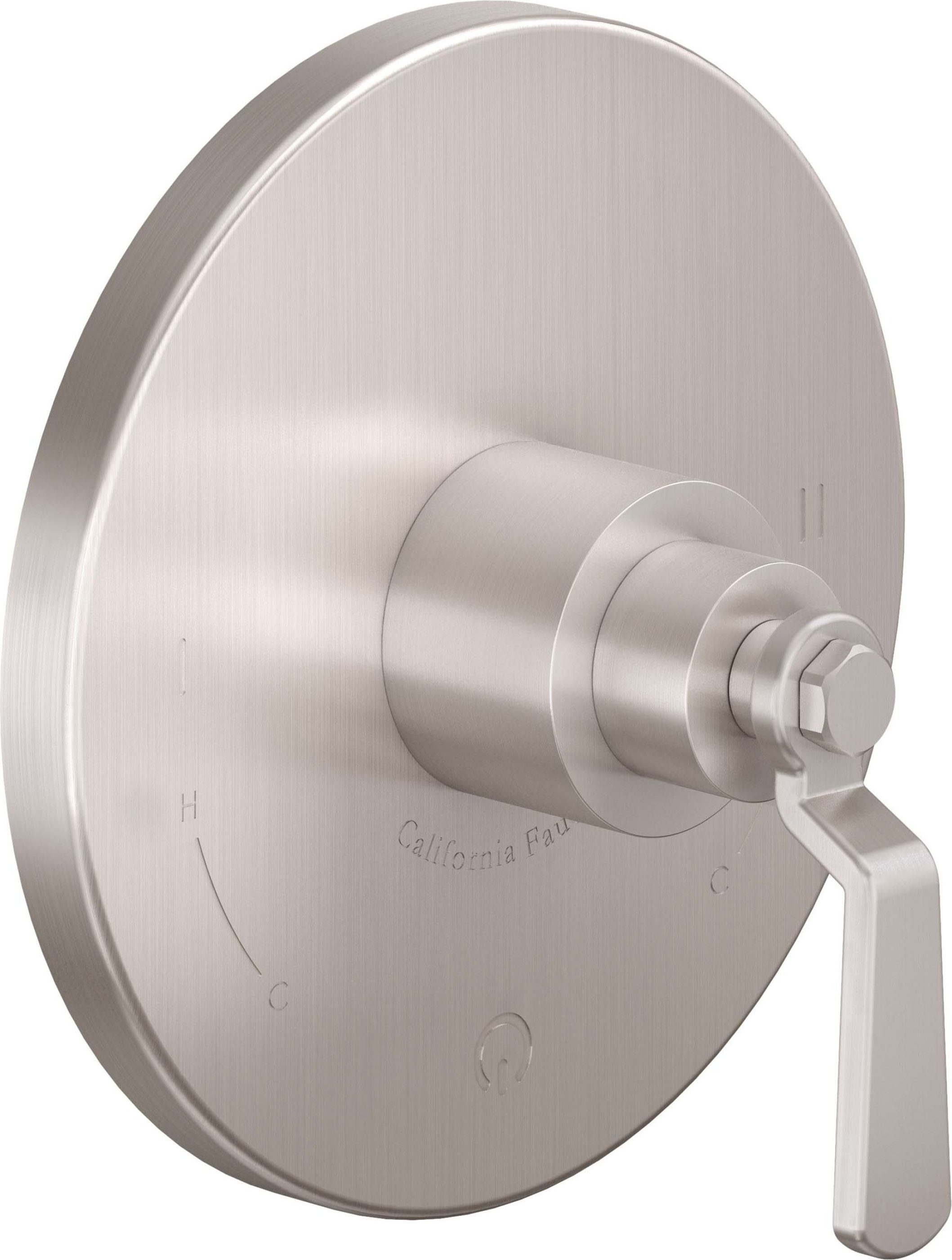 Dual Pressure Balance Trim Only - Ball Lever Handle - TO-PB2L-80 ...