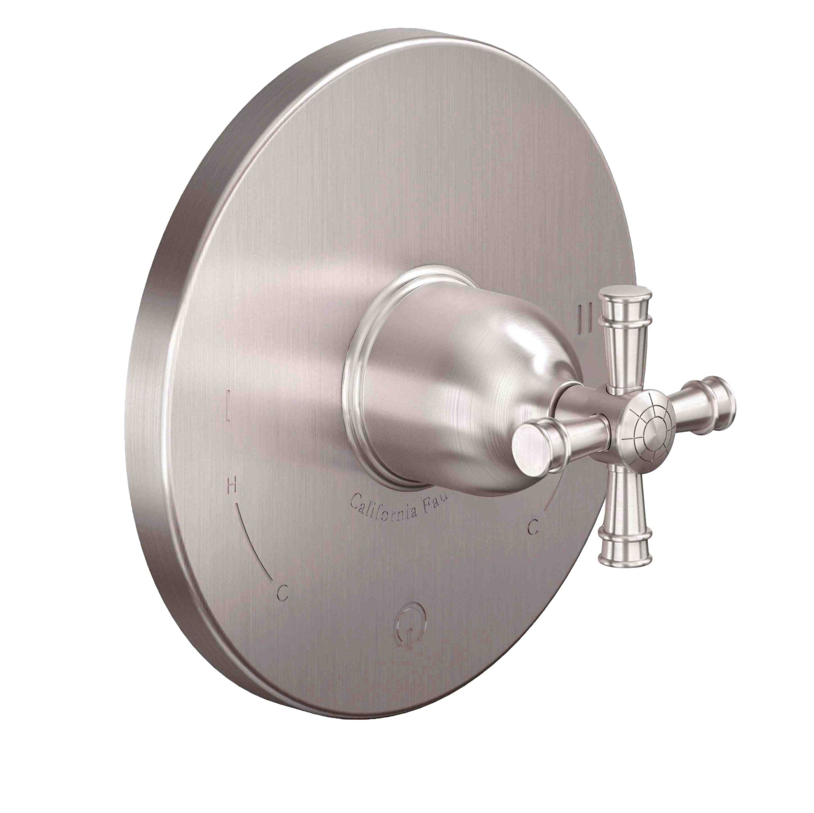 Dual Pressure Balance Trim Only - TO-PB2L-C1X - California Faucets