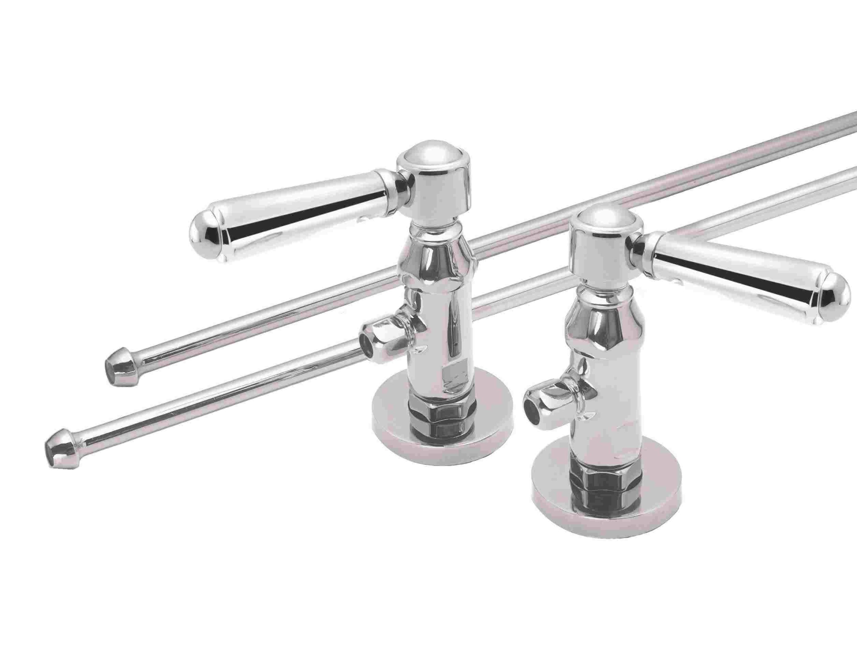 Deluxe Angle Stop Kit for Pedestals - 9821-XX - California Faucets