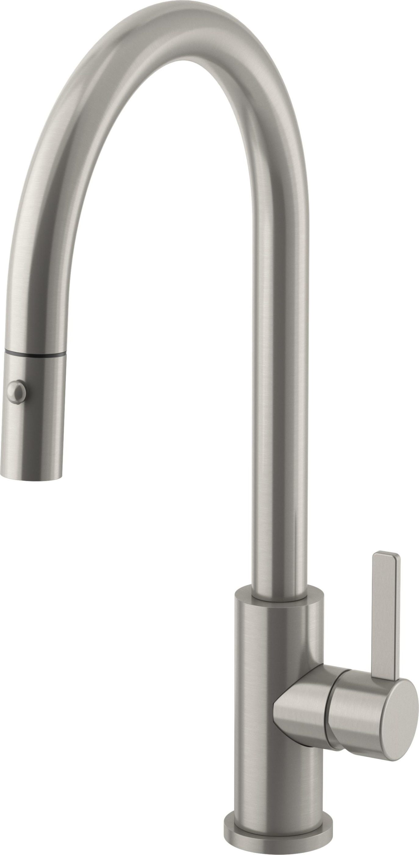 Pull-Down Kitchen Faucet with Button Sprayer - High Spout - K90-100-XX ...